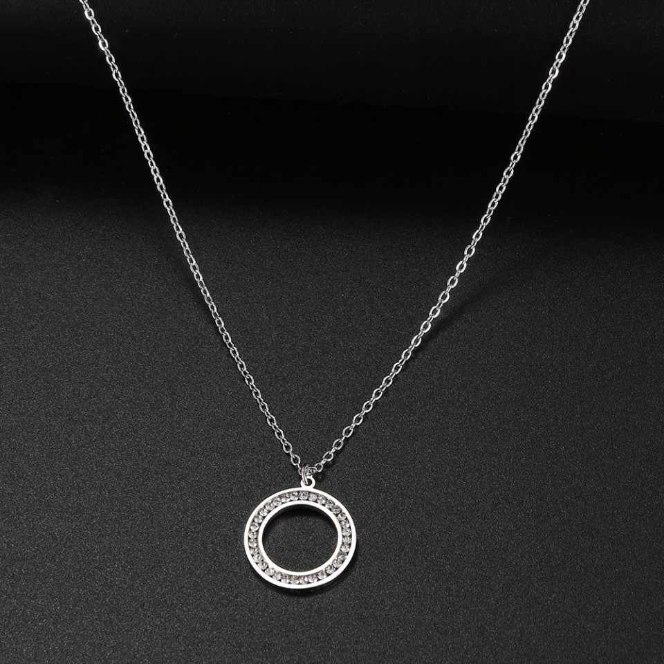 Lantisor Inox Argintiu Rotund - N782