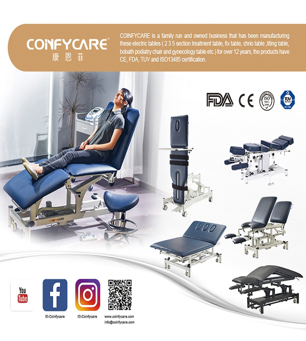 W-14L Electric medical table