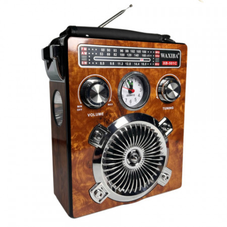 RADIO PORTABIL CU MP3 XB 501 502 503 USB MICROSD LANTERNA