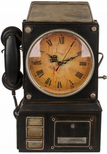 Organizator de chei cu ceas model Telefon Vintage