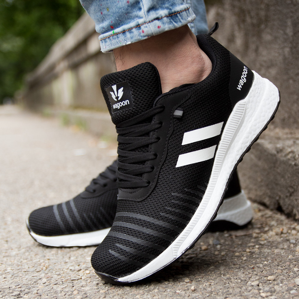 Adidasi Panza Two Negru 1021