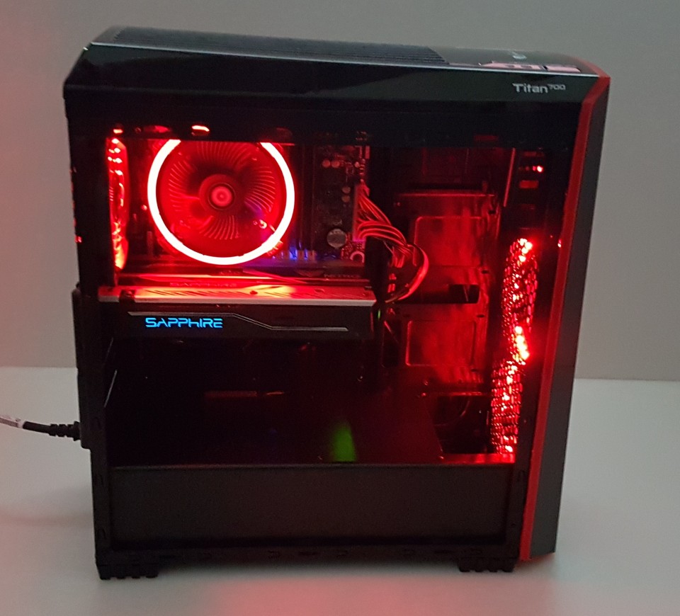 Calculator Gaming Intel Core i7 3770 , 16GB, SSD 240GB+500GB HDD, video ...