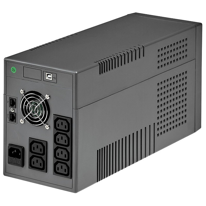 UPS SOCOMEC Netys PE 2000VA, acumulator inclus