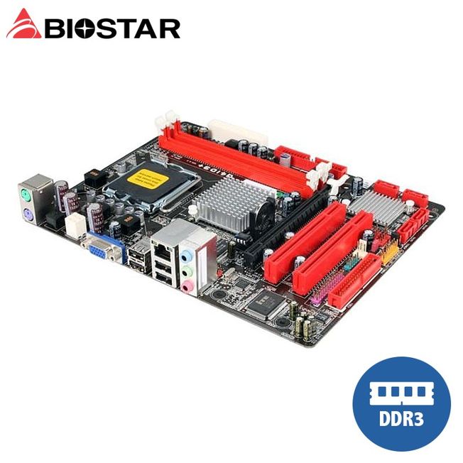 Placa de baza Biostar G41D3+, LGA775, DDR3, SATA2, Video Onboard, Micro-ATX