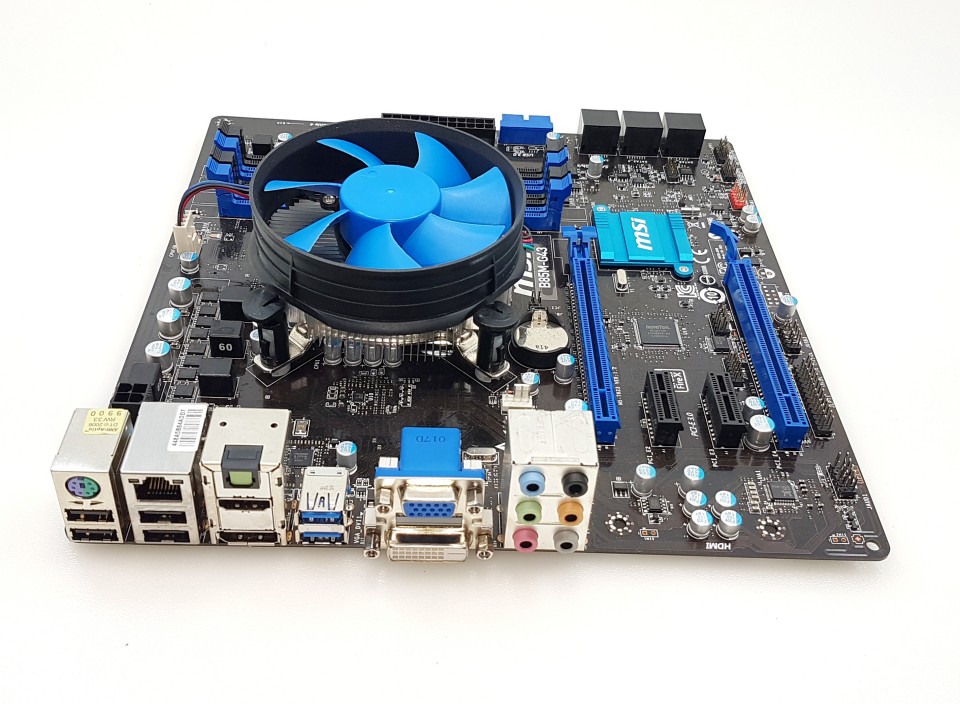 Kit i5 1150 gen. 4, MSI B85M-G43 + i5 4570 + cooler, USB 3.0, SATA3 ...