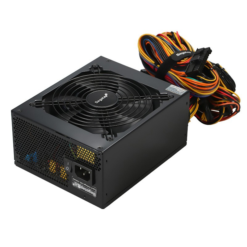Sursa Segotep GP1100G 1000W, 7x SATA, 7x Molex, 12x 6+2 pin, Eficienta ...
