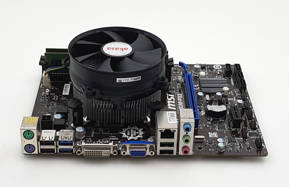 Kit MSI H81M-P33 + Intel Haswell core i3 4170 + 8GB DDR3 + cooler