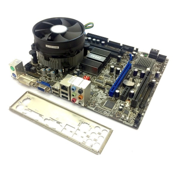 Kit Placa de baza MSI G41M-S03 +Procesor Intel Quad Core X5460 3.16GHz ...