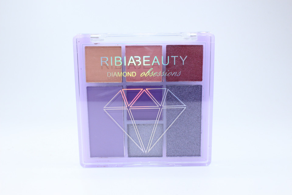 Trusa fard de ochi, Ribia Beauty, Diamond Obsessions, Purple