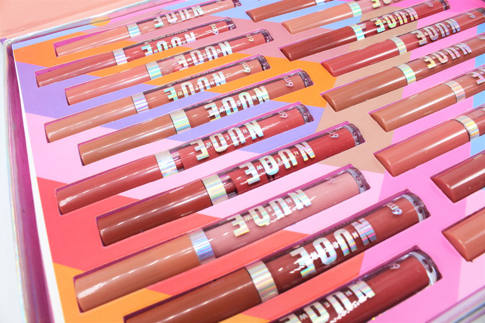 Set 20 rujuri de buze, Iman Of Noble, Matte Lip Gloss