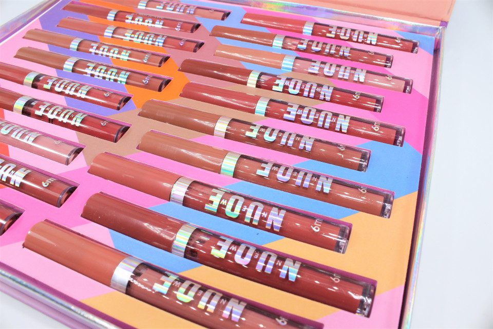 Set 20 rujuri de buze, Iman Of Noble, Matte Lip Gloss