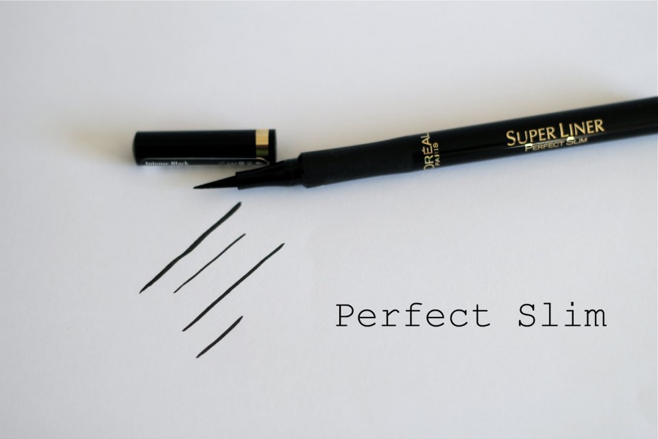 Tus Eyeliner Loreal Super Liner Perfect Slim Nuanta Negru
