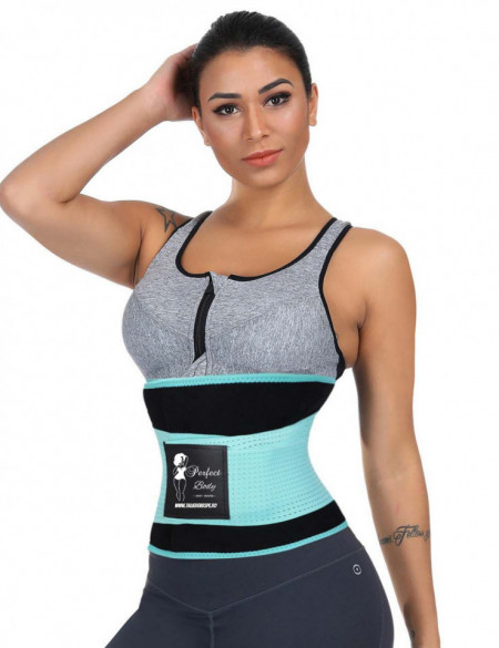 Talie de Viespe-Centura Fitness Femei - Xtreme Waist Belt-Turcoaz-Sala ...