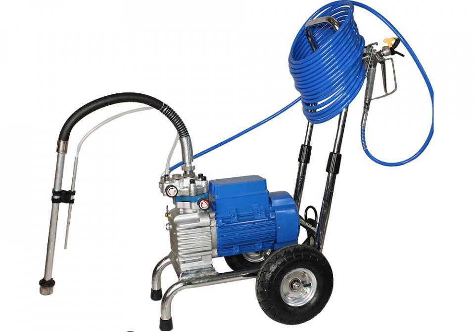 Pompa de zugravit airless Bisonte cu membrana PAZ-6860e debit 4.0 l/min ...