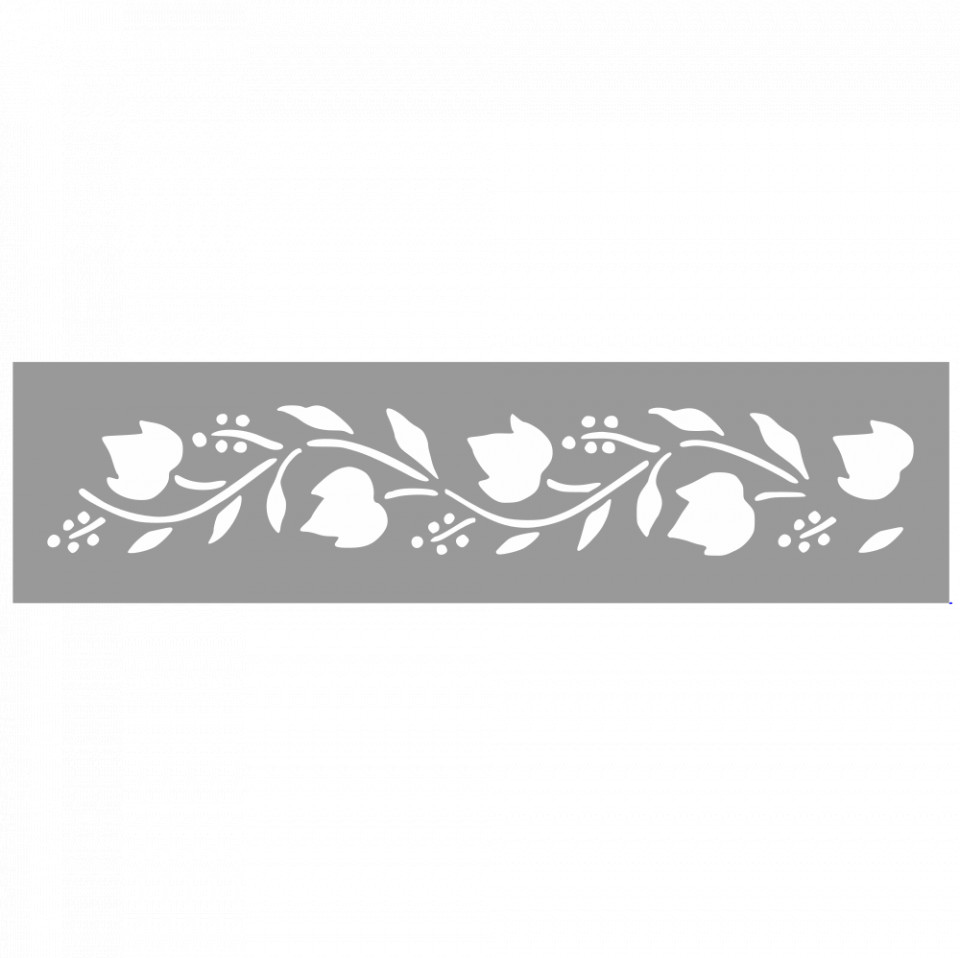 Sablon Repetitiv 59 * 16cm Bordura Flori SP62