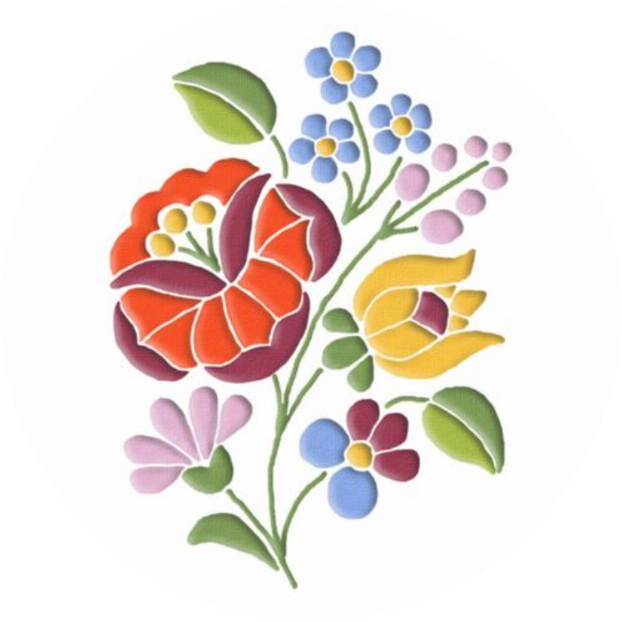 Sablon Floare Panon SP163 - diferite dimensiuni