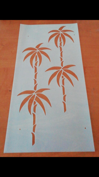 Sablon Refolosibil Flori - SP20 - 58 x 29cm