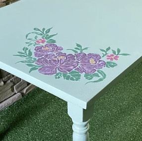 Sablon Refolosibil Flori 33x24cm