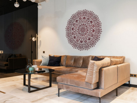 Sablon Refolosibil Mandala Elegant diametru 160cm - SP110.1PE4.160