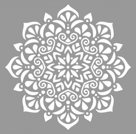 Sablon Refolosibil Mandala Flower 890*890mm - SP638989