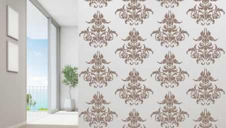 Sablon 125x45cm, Aztec Leaf, Frunza, Refolosibil SP18112545