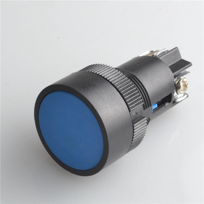 Industrijski taster 22mm plavi