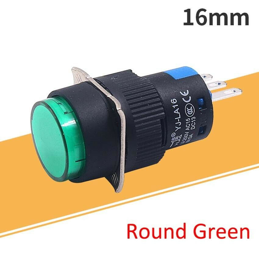 Taster LA16-11A zeleni