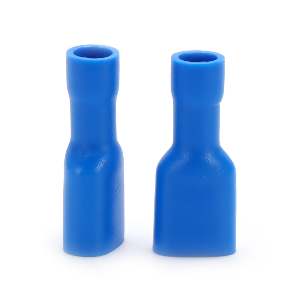 Ženska kablovska papučica 6.3mm izolovana plava