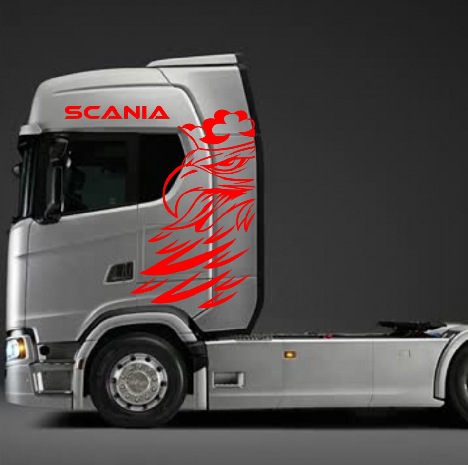 Set Stickere Cabina Grifon Scania S, R Series