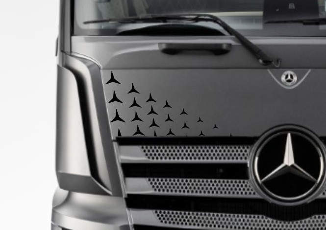 Set Stickere Capota Mercedes Actros Edition 2