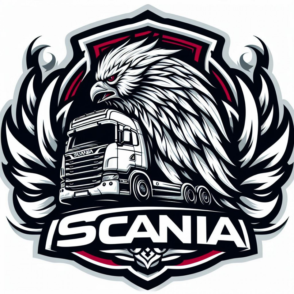 Sticker Auto Imprimat Scania