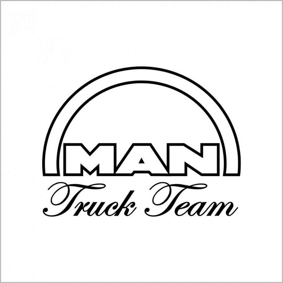 Sticker Camion Man Truck Team