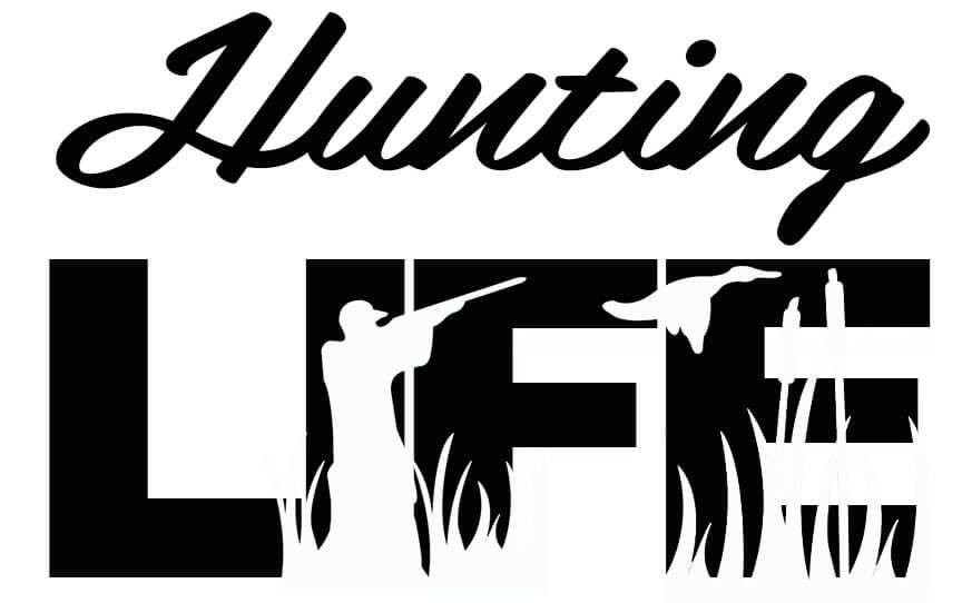 Sticker Hunting Life - 50 cm