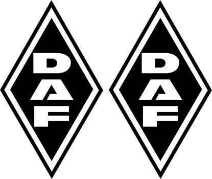 Set Stickere romb DAF