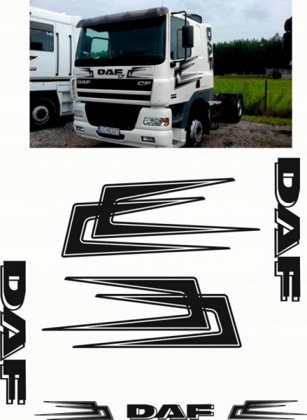 Sticker DAF CF