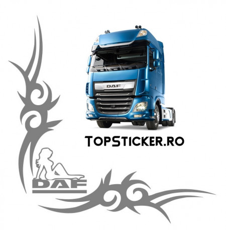 Set Stickere Geamuri Laterale Daf XF, CF M2