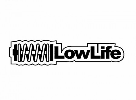 Sticker Auto Low Life