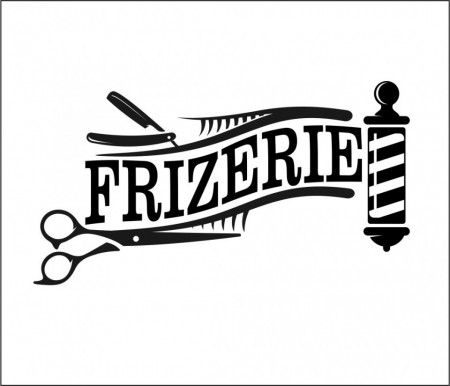 Sticker Perete Frizerie