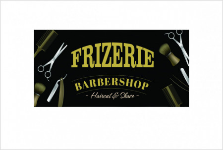 Banner Frizerie Barbershop