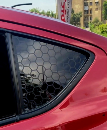 NOU! Set Stickere/Folii geamuri Honeycomb