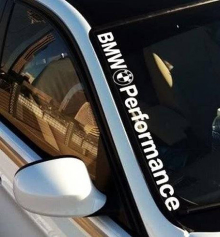 Sticker parbriz BMW Performance