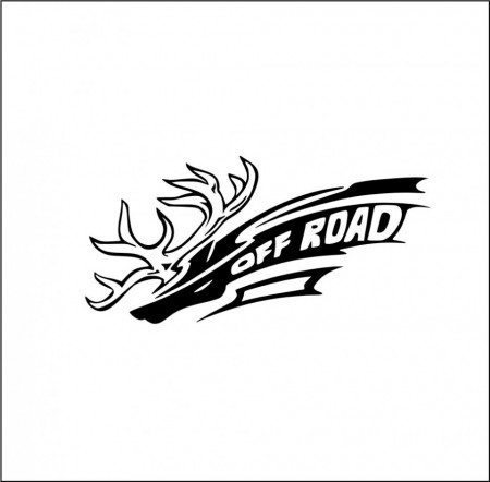 Sticker Auto Off Road Trophy