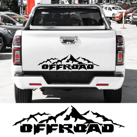 Sticker Auto Off Road Haion Pick-up Toyota Hilux, Mitsubishi L200 ...