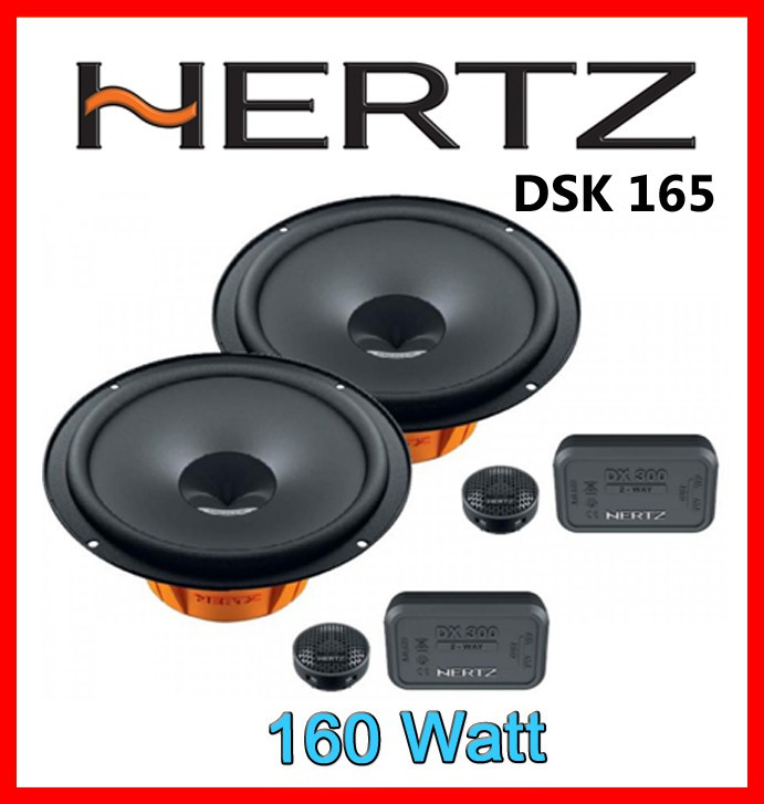 DIFUZOARE AUTO HERTZ DIECI DSK 165.3, SET SISTEM 2 CAI, 165MM, 80W RMS