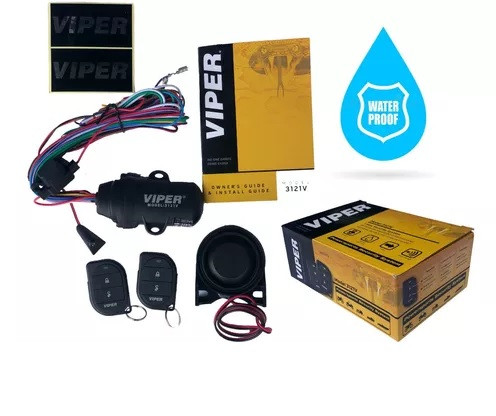ALARMA MOTO Viper 3121V Sistem de Securitate Waterproof Moto ATW Barci ...