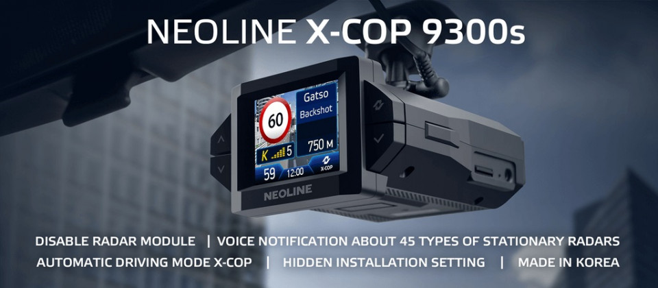 Detector de radar portabil Hibrid Neoline X-COP 9300s 11 Benzi Radar ...