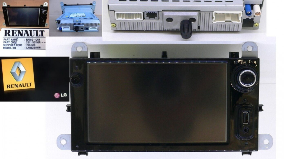 Navigatie Medianav Evolution OEM Renault Clio 4, Captur LAN5210WR2 cod ...