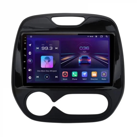 Navigatie Auto Dedicata Renault Captur 2016-2019, Android, 4GB 64GB ...