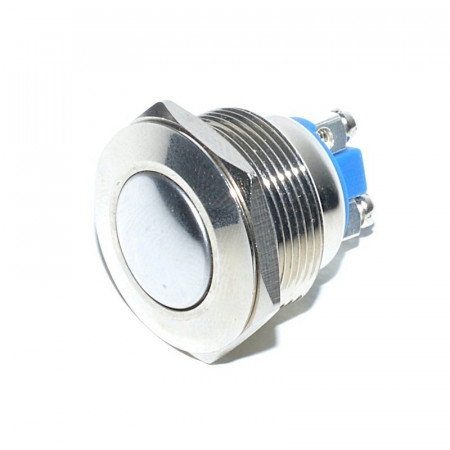 Buton push Metalic Fara Retinere 22mm / 220V