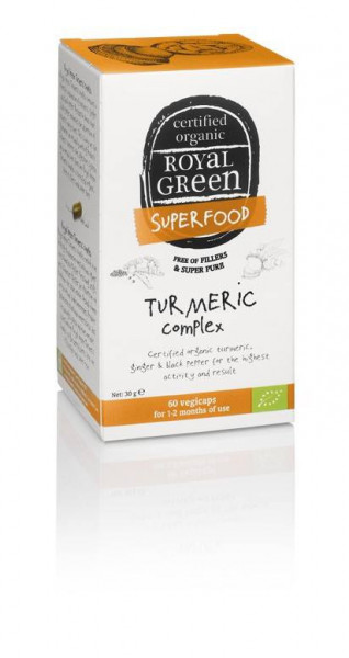 Turmeric Complex BIO, Royal Green, 60 capsule vegetale